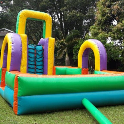 Foam Pit and Slide Combo - Rainbow InflatablesRainbow Inflatables
